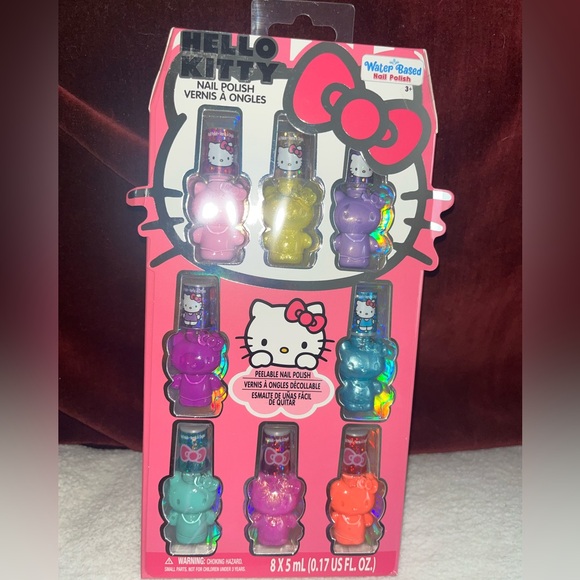Hello Kitty | Accessories | Hello Kitty Water Based Peelable Nail ...
